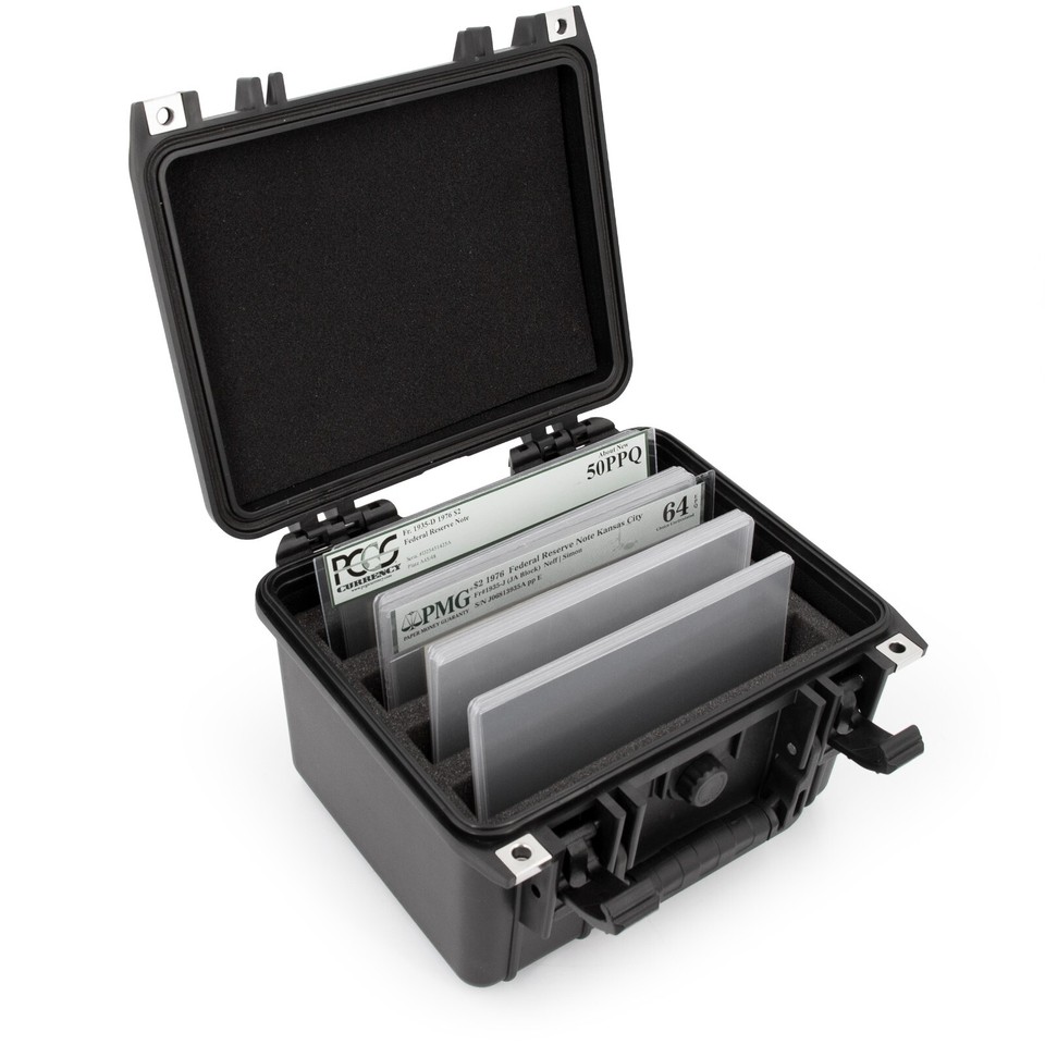 CASEMATIX Graded Banknote Currency Money Bills Storage Box Case PMG ...