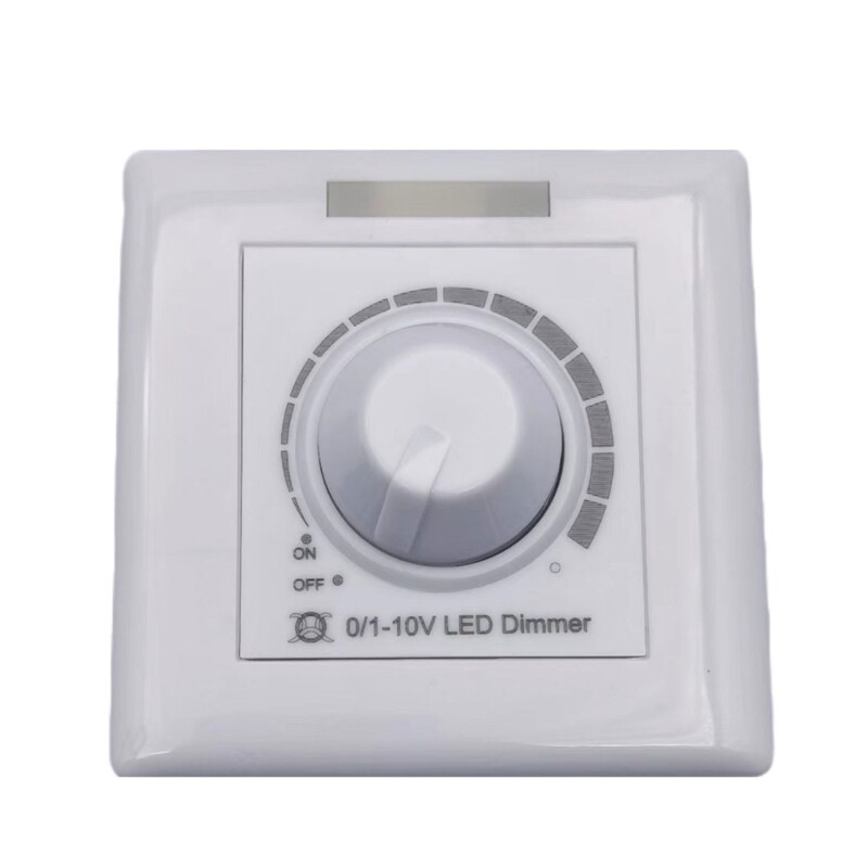 LED Dimmer Adjustable 0-10V Lamp Control Module Digital Rotating Dimmer ...