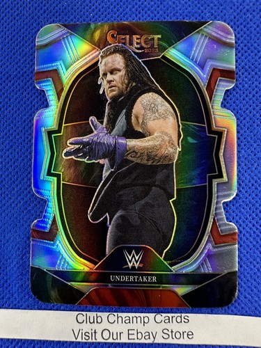 2023 #71 UNDERTAKER Panini Select WWE Legends Concourse Silver Die-Cut ...