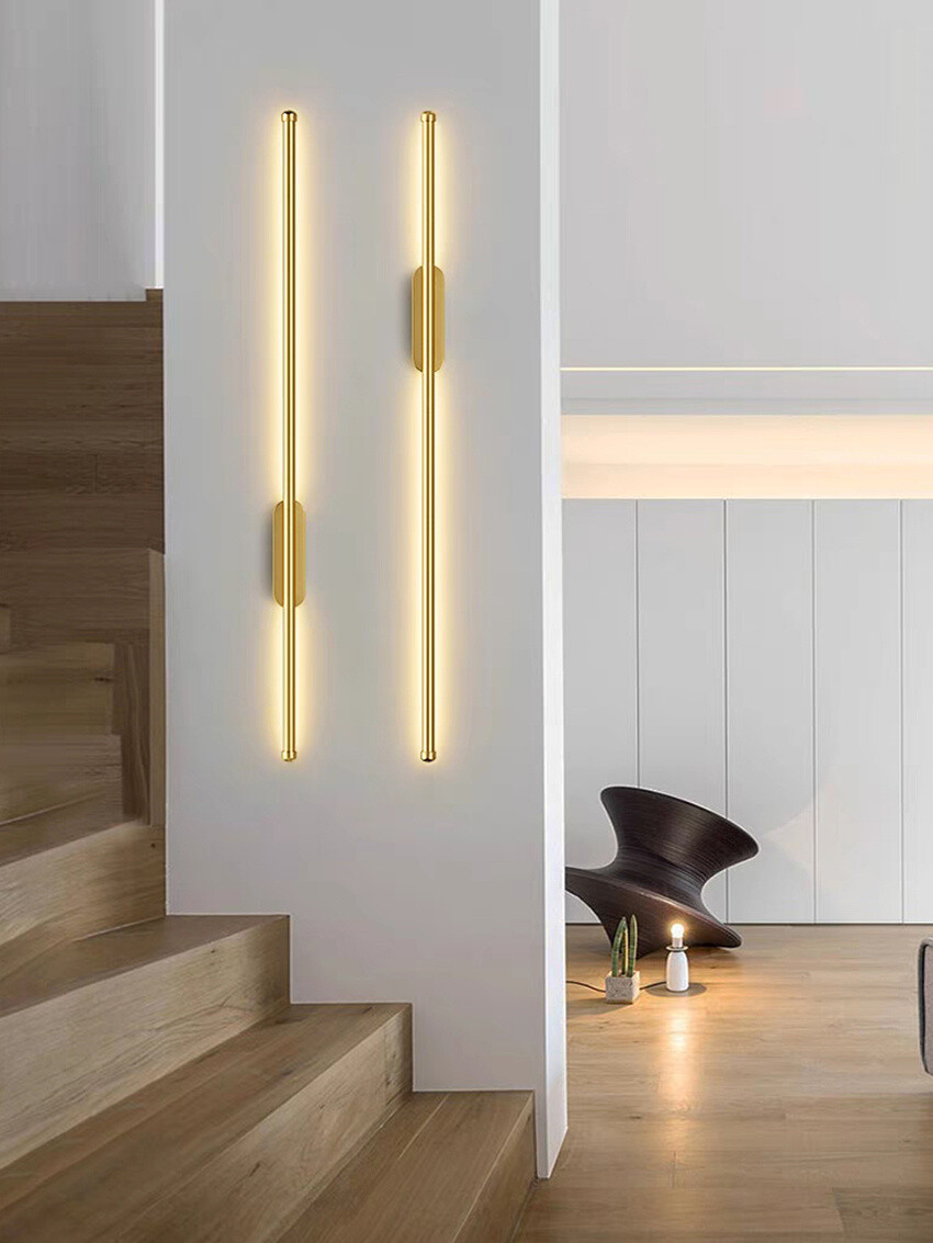 Modern Wall Lamp Designs Modern Creative Strip Led Wall Light