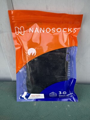 NanoSocks Nano Socks 3d compression Black Size 2 NANOMX-BK-2 New sealed ...