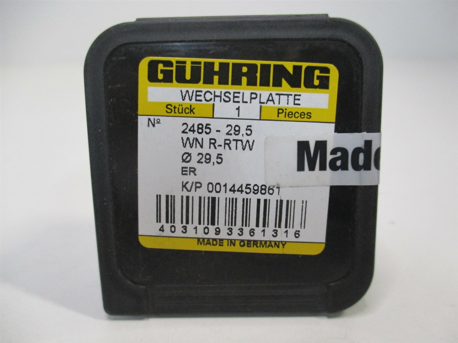 Guhring Series 2485 RT 800 RH Insert 29.5mm Carbide FIREX | eBay