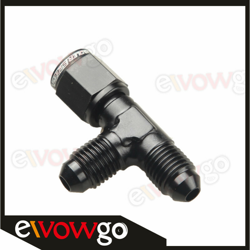 AN-4 4AN Male To 4AN AN4 Male To 4AN Female Pipe Flare Tee T Piece Fuel ...