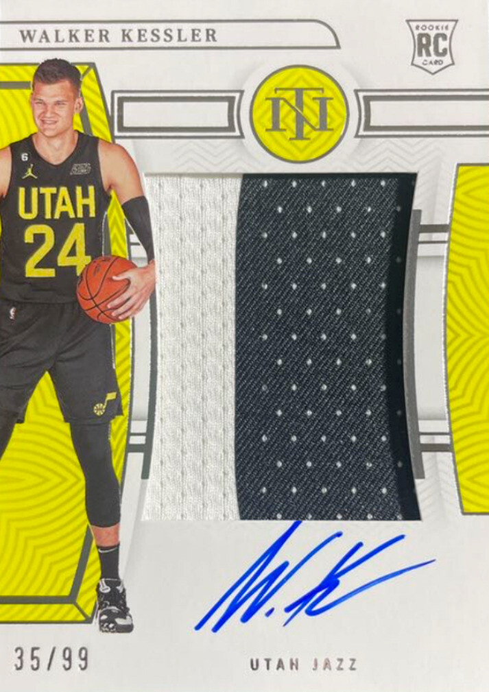 2022-23 Panini National Treasures - Rookie Patch Autographs #113 Walker ...