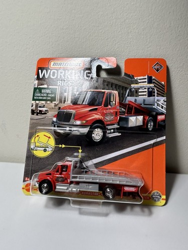 2021 Matchbox Working Rigs International Durastar 4400 Flatbed ...
