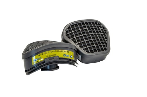 GVS Elipse SPR483 Replacement Filters Multigas, Both S/M and M/L ...