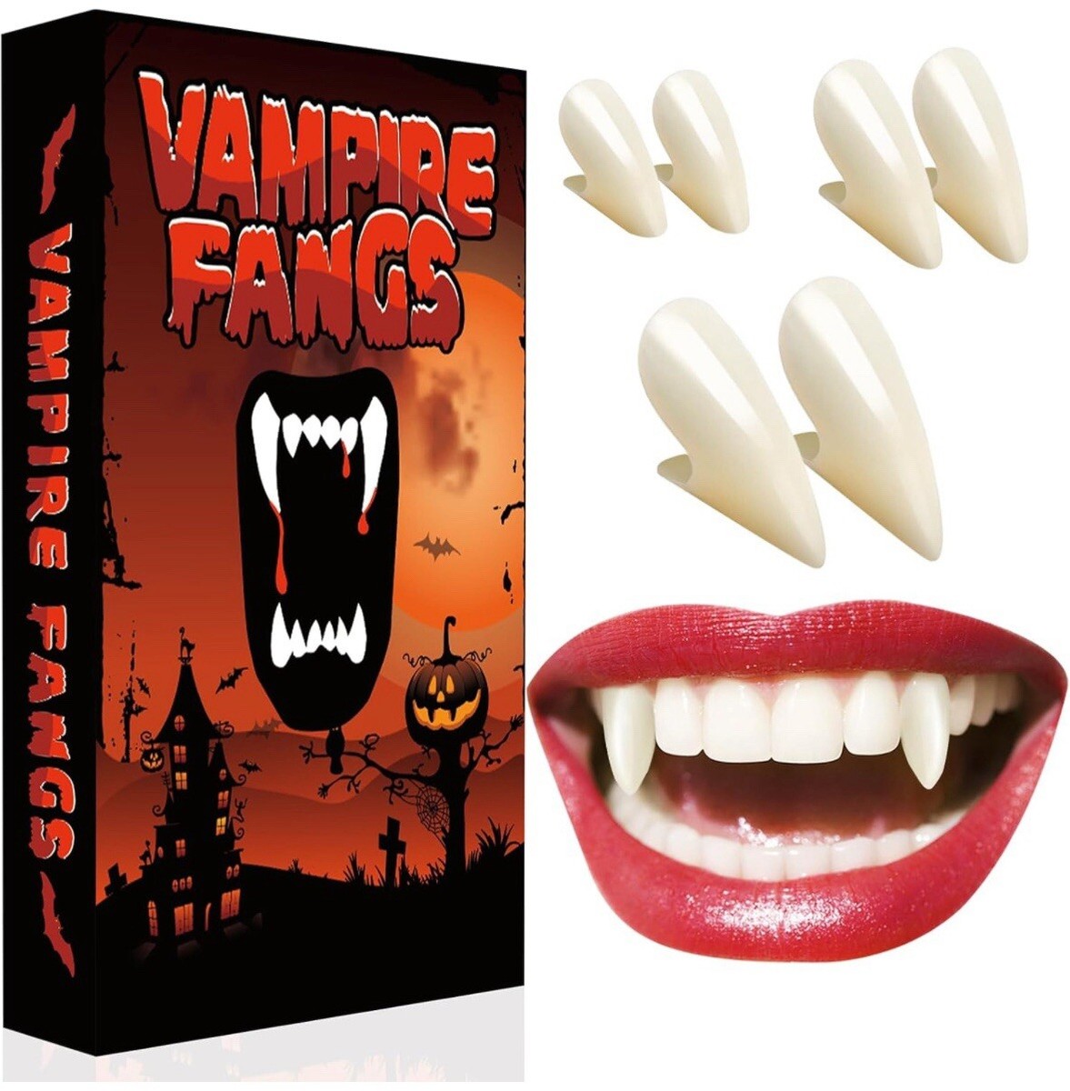 Fake Vampire Teeth For Braces