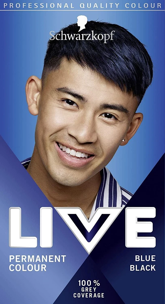 Blue Black Hair Color