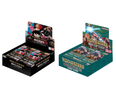 One Piece TCG Booster Box OP08 + OP09 - ENG ENGLISH | eBay