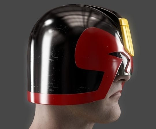 Judge Dredd Helmet Wearable Steel Helmet Replica Cosplay Helmet | eBay