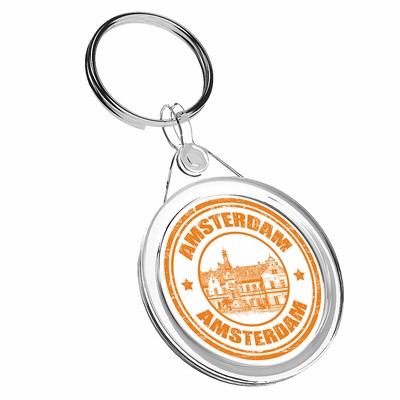 1 x Amsterdam Netherlands Funky - Keyring IR02 Mum Dad Kid Birthday ...