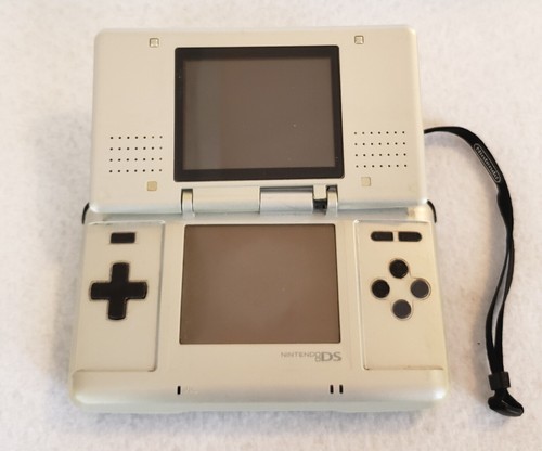Original Nintendo DS (Silver, NTR-001) - PERFECT TO RESHELL, WORKS 100% ...