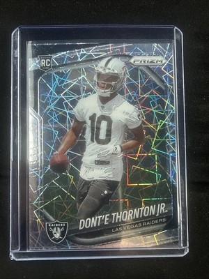 2025 Panini Prizm Football - Lazer - Dont'e Thornton Jr. - Raiders ...