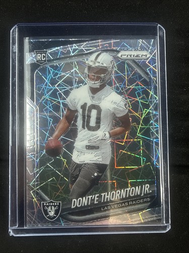 2025 Panini Prizm Football - Lazer - Dont'e Thornton Jr. - Raiders ...