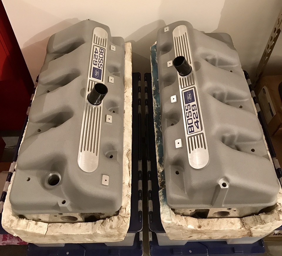 New Boss 429 C9AE6582B Premium Blue Thunder Aluminum Valve Covers ...
