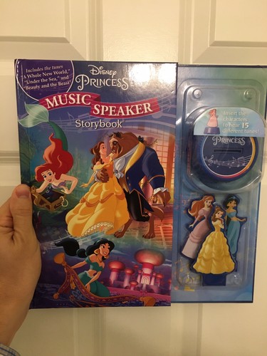 Disney Princess Music Player Storybook w/15 Tunes Hardcover Book | eBay UK