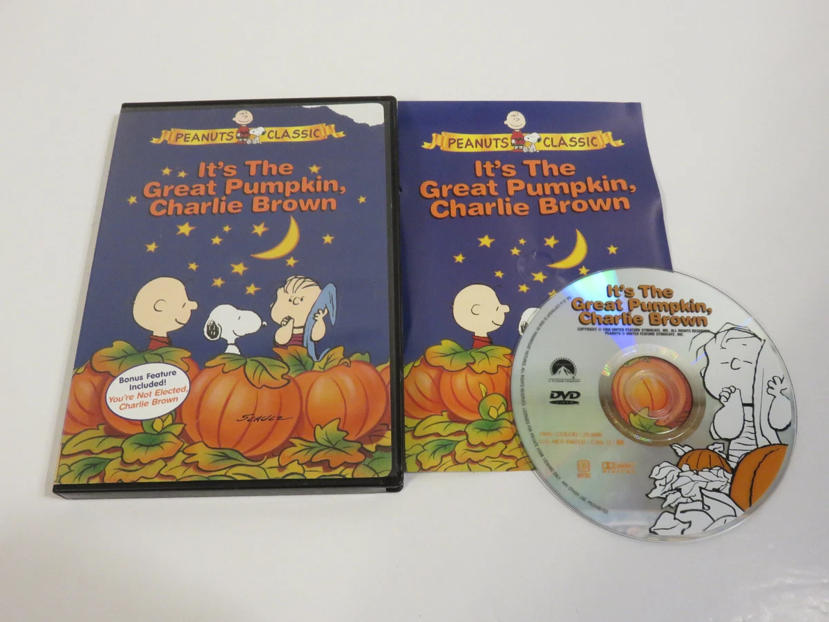 Its The Great Pumpkin Charlie Brown Dvd Ebay