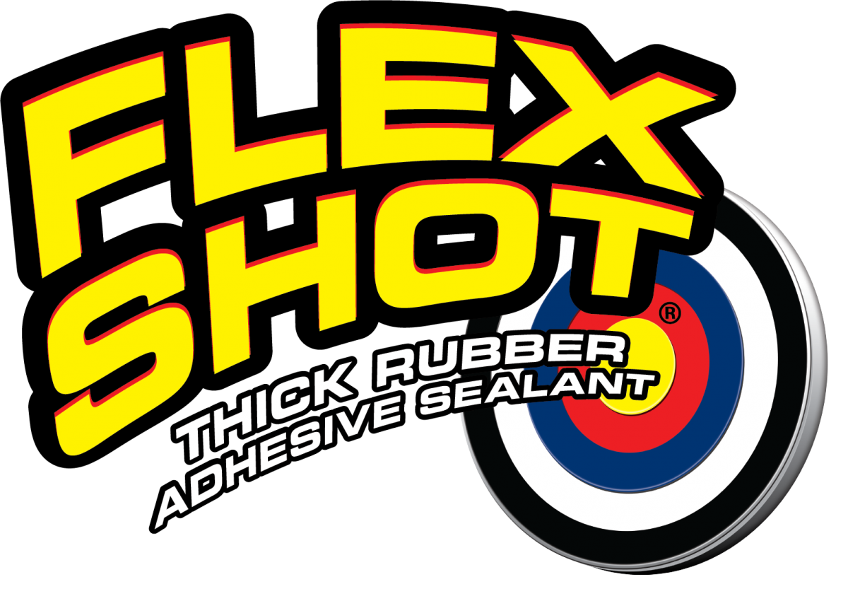 Flex Shot White 8-oz. Thick Rubber Adhesive Sealant Caulk Bond Seal BUY ...