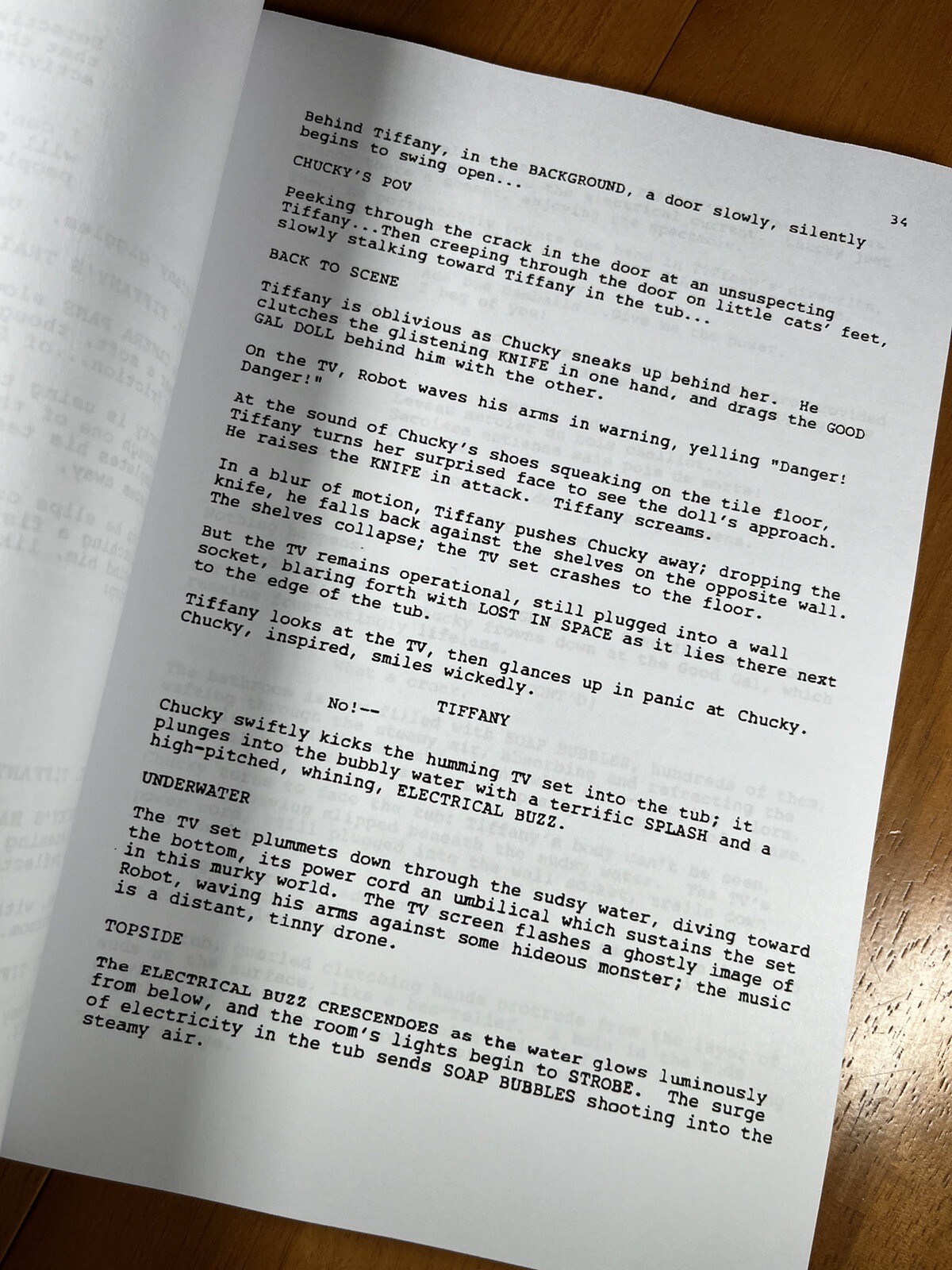 Bride of Chucky Script Signed- Autograph Reprints- 121 Pgs- Child's ...