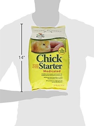 NEW Chick Starter Grower - Medicated Chick Feed Crumble for Young ...