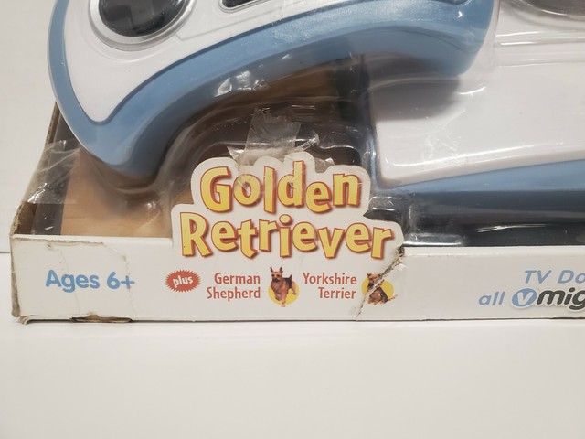 VMIGO Virtual Dog Golden Retriever Handheld & TV Docking System Toy ...