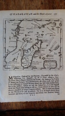 Pre-1900 - Copper-Plate Map