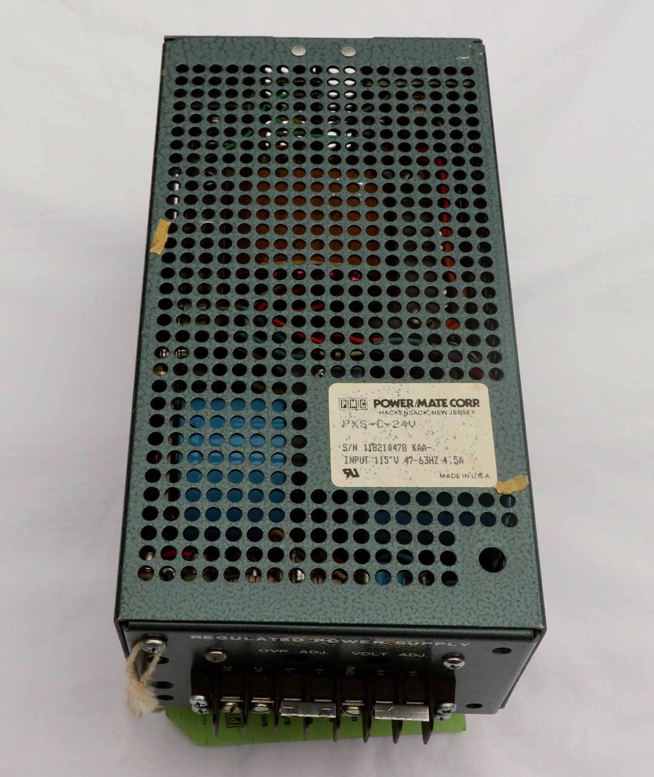 NEW PMC REGULATED POWER SUPPLY MODEL PXS-C-24V, POWER/MATE CORP ...