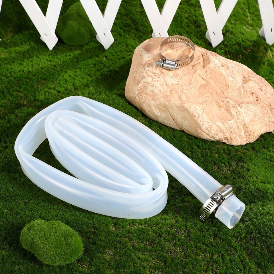Clear Hose Flexible Tube with Hoop for Home Brewing Water Oil Air ...