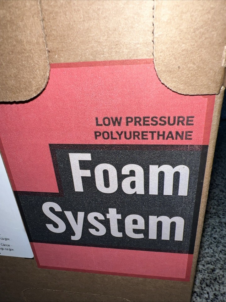 Handi-Foam P12625g Spray Foam Sealant Kit, Straw Method E84(HFO) II-16 ...