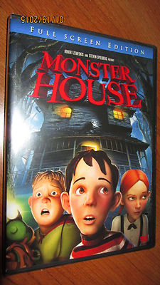 Monster House DVD 2006 Brand New Full Screen Edition PG Movie Cartoon ...