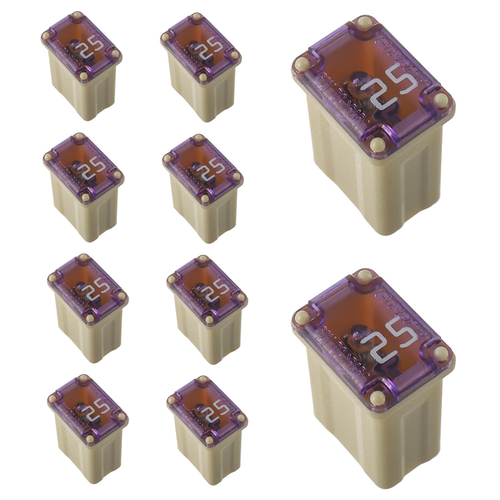 25A 32V FMM MCASE Micro Cartridge Fuses Low-Profile Fuses Kit (Pack of ...