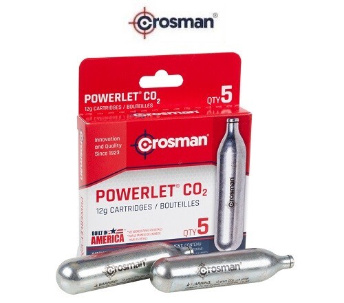 CROSMAN POWERLET CO2, 12-Gram Pack of 5 NEW!! | eBay
