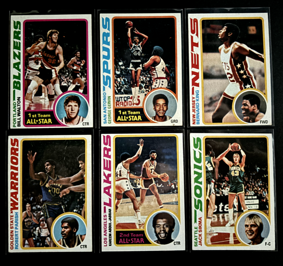 1978 Topps Basketball partial set (127/132) | eBay