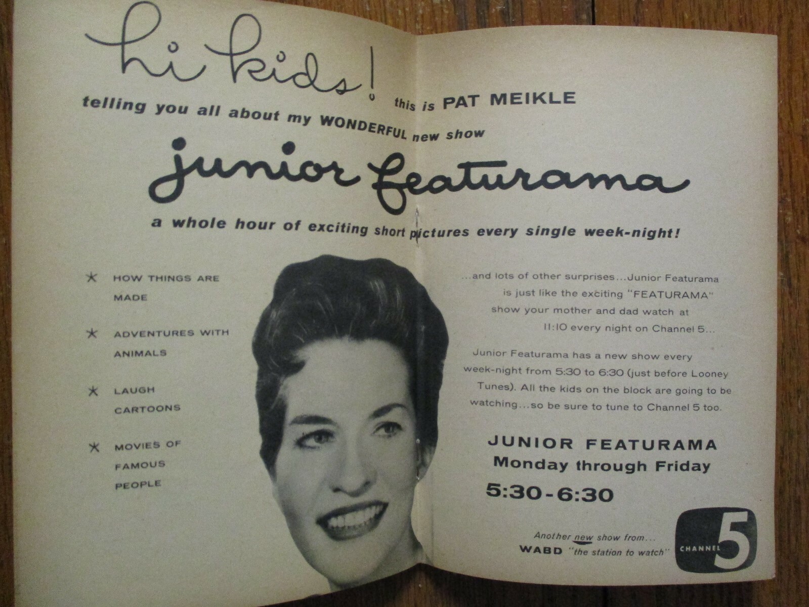 1955 TV Guide(PAT MEIKLE/GORDON MacRAE/MARY FICKETT/TED MACK/MAKE ROOM ...