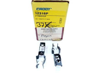 x37 ERICO CADDY 12316P Z Purlin Clips For 1" Conduit to Z Purlin In ...