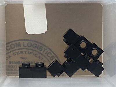 LEGO Parts - Black Brick 1 x 1 x 2/3 w Open Stud - No 86996 - QTY 10 | eBay