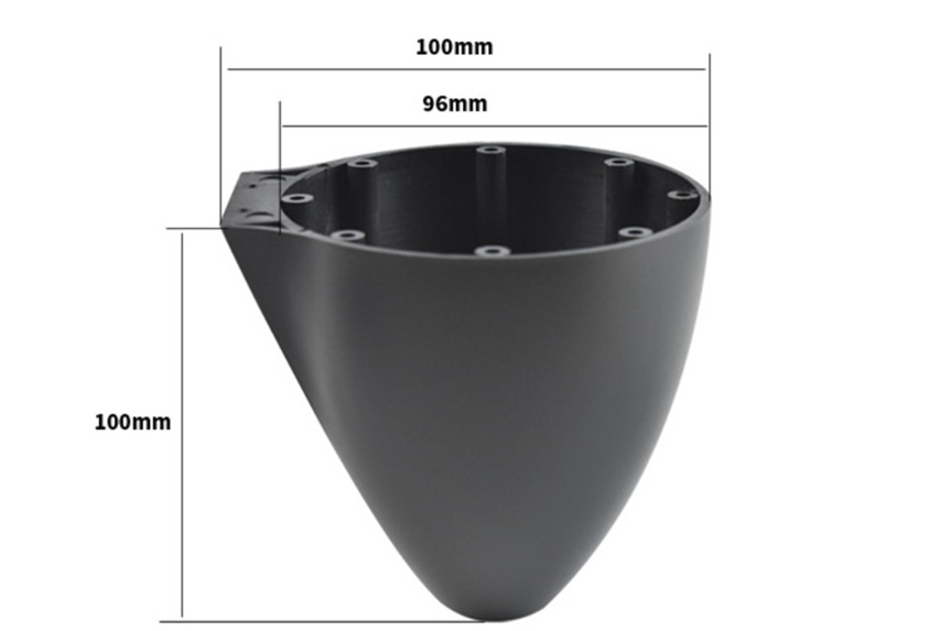 Tweeter & Midrange Speaker Pods Pair A Pillar Dash Mount Mids Highs ABS ...