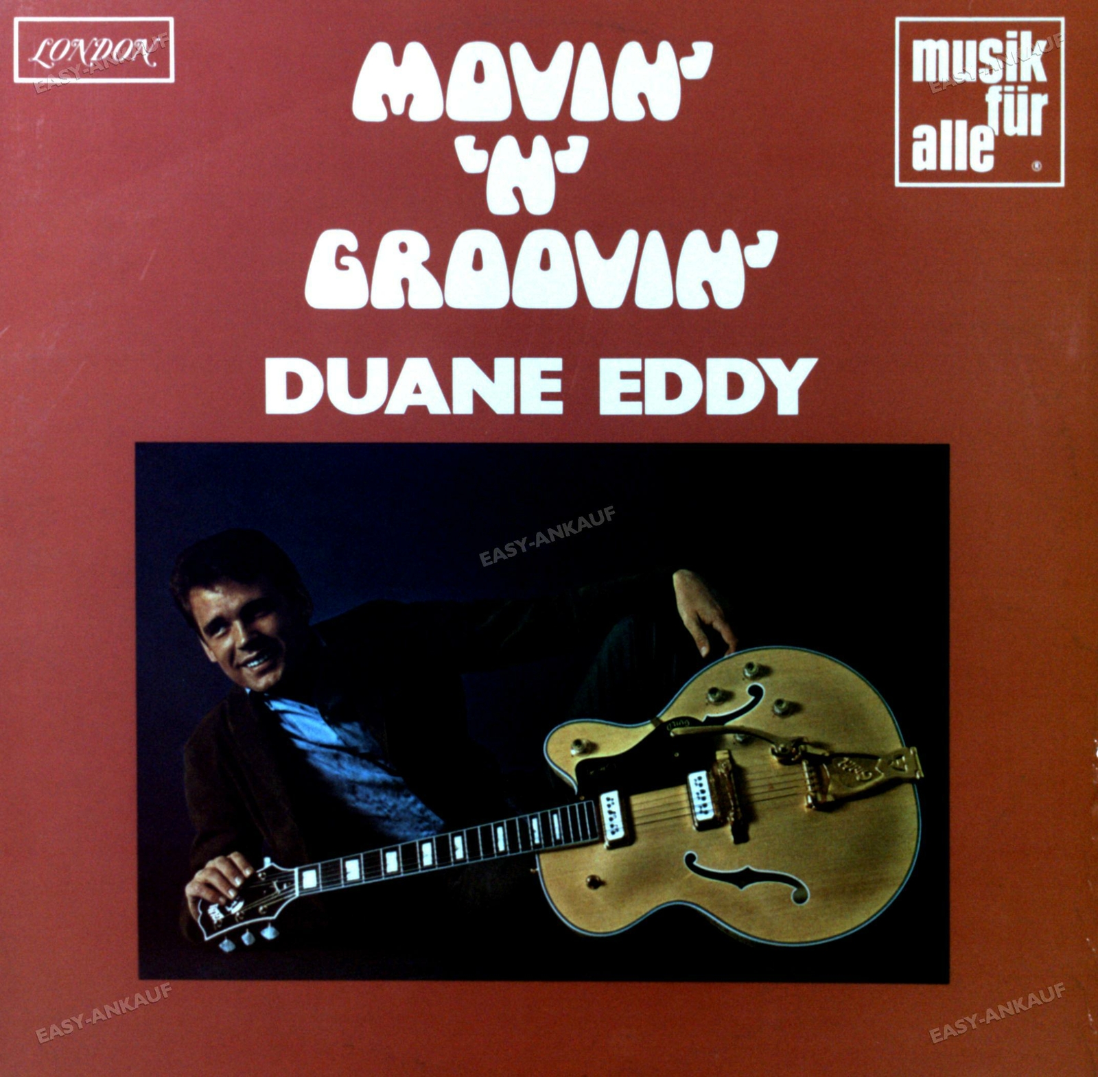 Duane Eddy - Movin' 'N' Groovin' LP 1970 (VG/VG) .* | eBay