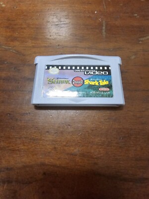 Game Boy Advance Video: Shrek / Shark Tale (Nintendo Game Boy Advance ...