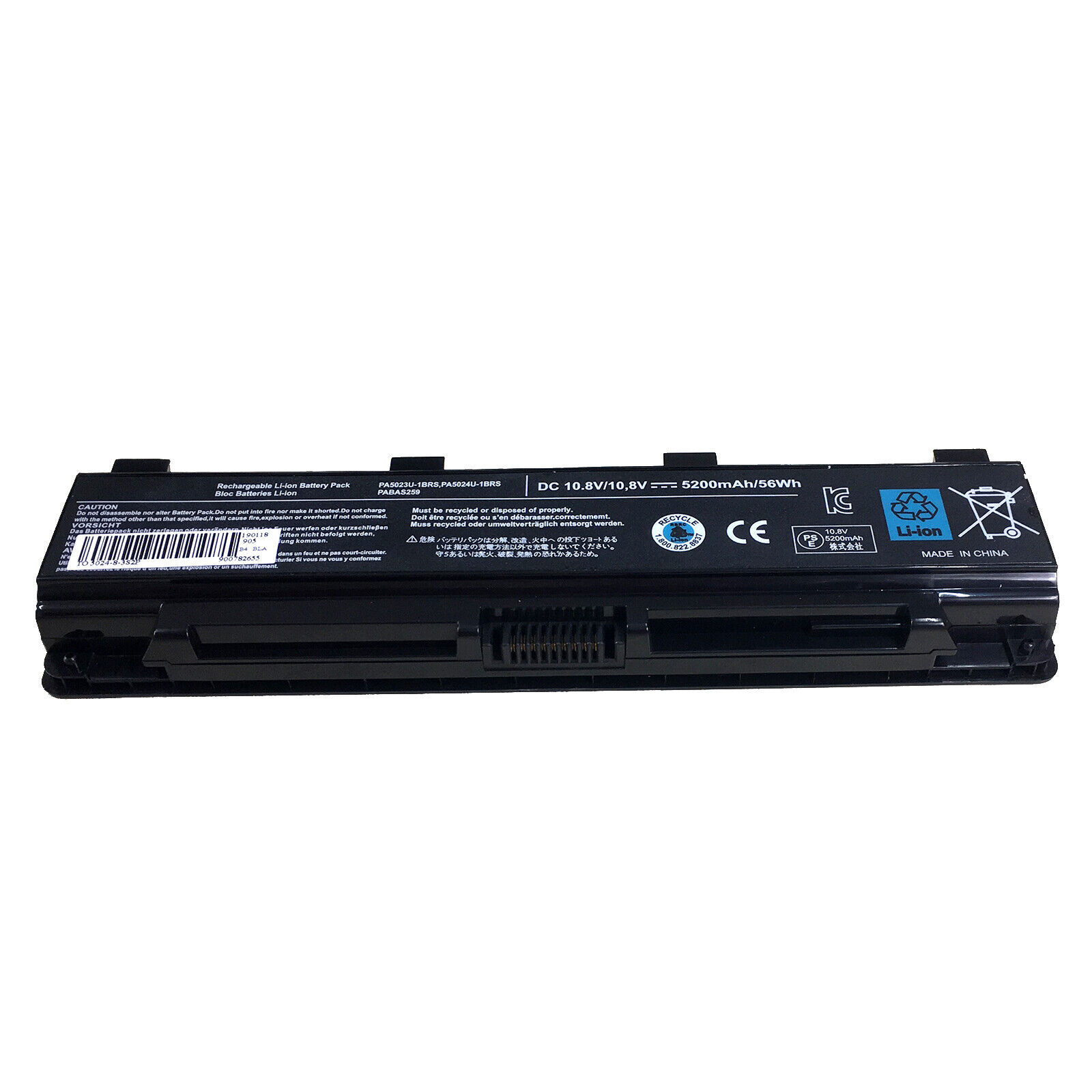 Battery for Toshiba Satellite Pro L850-1P3 L850-1QP L850-1U7 L870-18R ...