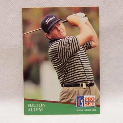 FULTON ALLEM PGA TOUR TRADING CARD | eBay