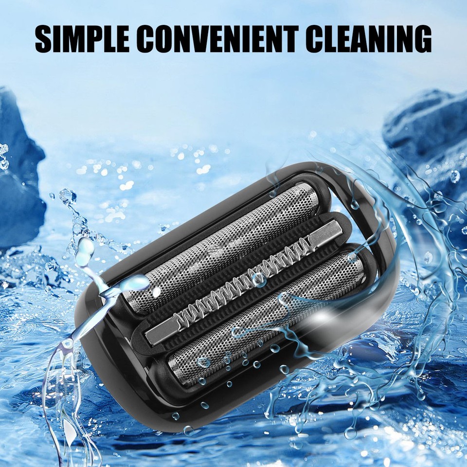 2x Replacement Shaver Foil Head Part Cutter For Braun Razor Blade 53B 5 ...