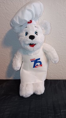Bimbo 75 Years Bear Plush Steven Smith Baker Chef Anniversary 14" | eBay
