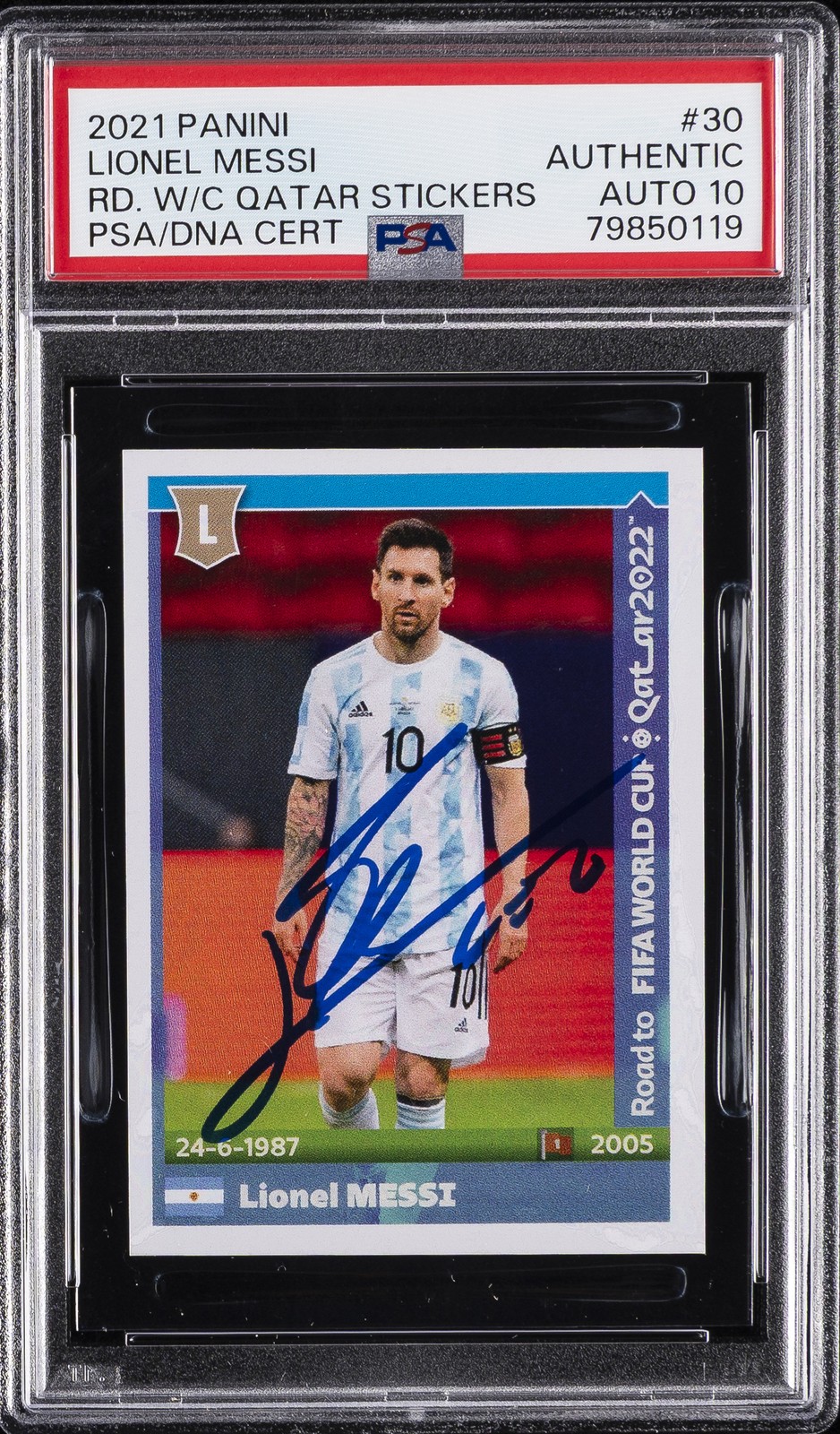 Lionel Messi Autographed Memorabilia | Signed Photo, Jersey ...