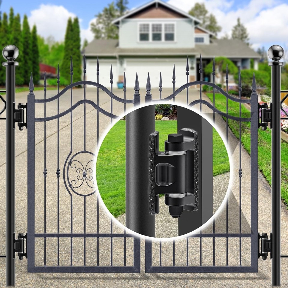 Heavy Duty Weld On Gate Hinges Steel Hinges with Spacer Bearing & Oxide ...