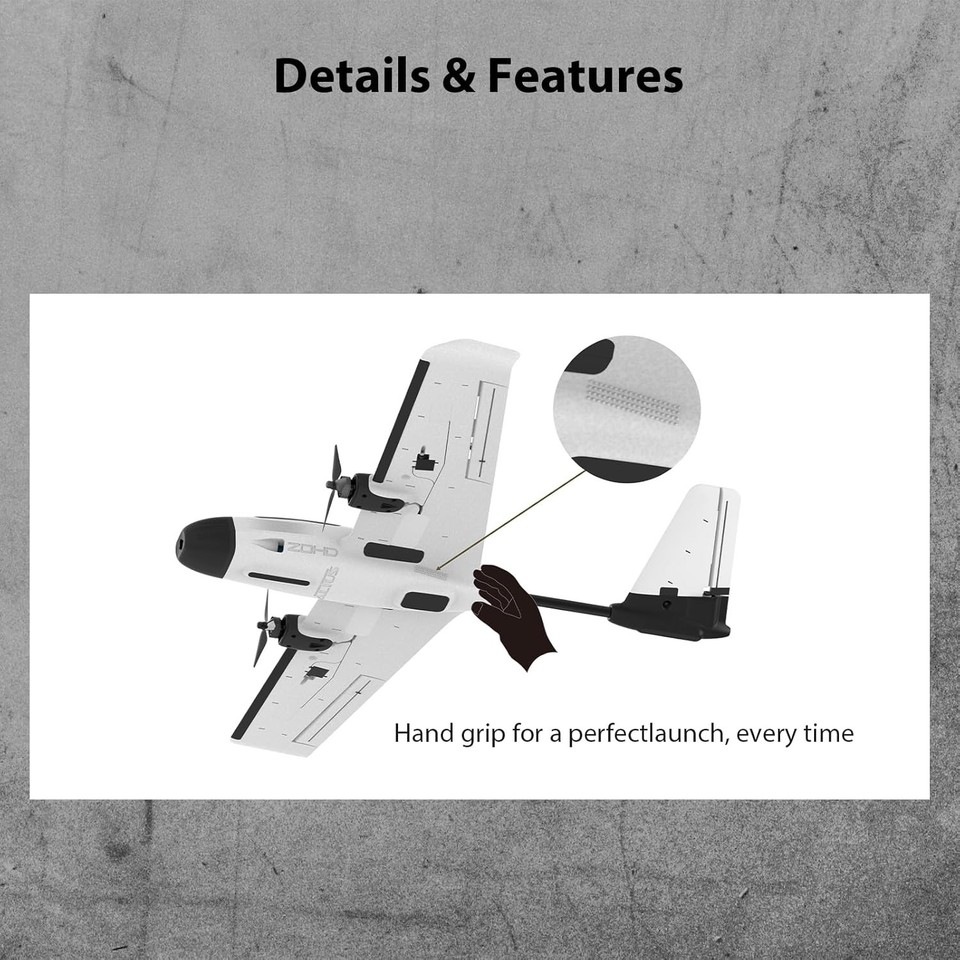 ZOHD Altus FPV Airplane, FPV Ready Aircraft RC Airplane(PNP Version ...