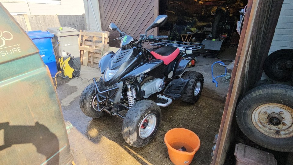 2008 Quadzilla/dinli Cvt320 Road Legal Quad Bike | eBay UK