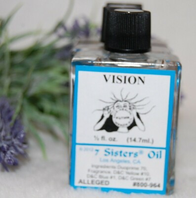 Vision Oil (1) 4DRMs Magical Oil Psychic, Insight, Mediums, Wicca ...