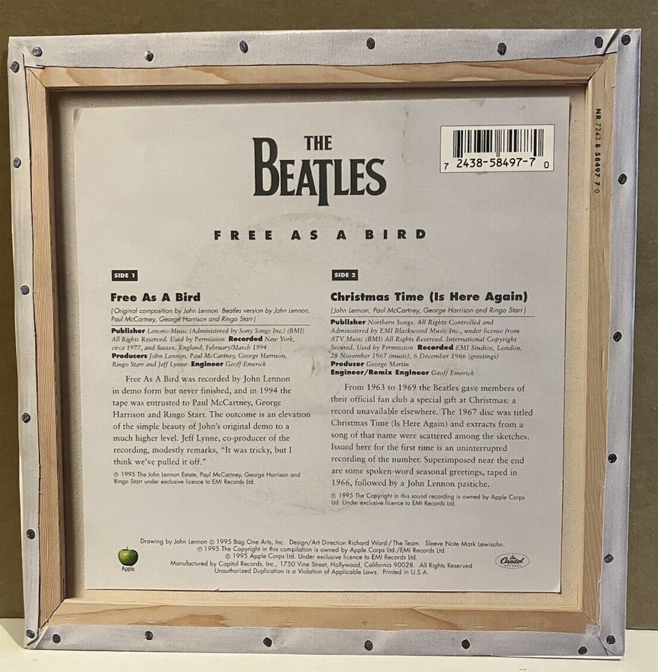Beat Novelty The Beatles “Free As A Bird” | eBay