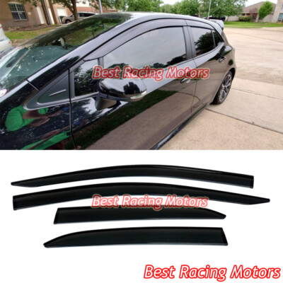 For 2019-2025 Toyota Corolla 5dr Hatchback JDM Style Side Window Visors ...